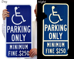Handicap Parking Signs | Handicapped Parking Signs | Disabled Sign