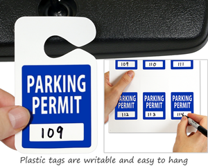 Do-it-Yourself Parking Permits Made On-Site