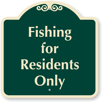 Fishing Signs - Catch and Release Signs