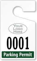 Custom Parking Tag Designs – 5” x 3”